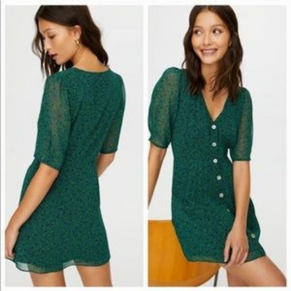 Aritzia | Dresses | Nwt Aritzia Wilfred Buttonfront Dress | Poshmark